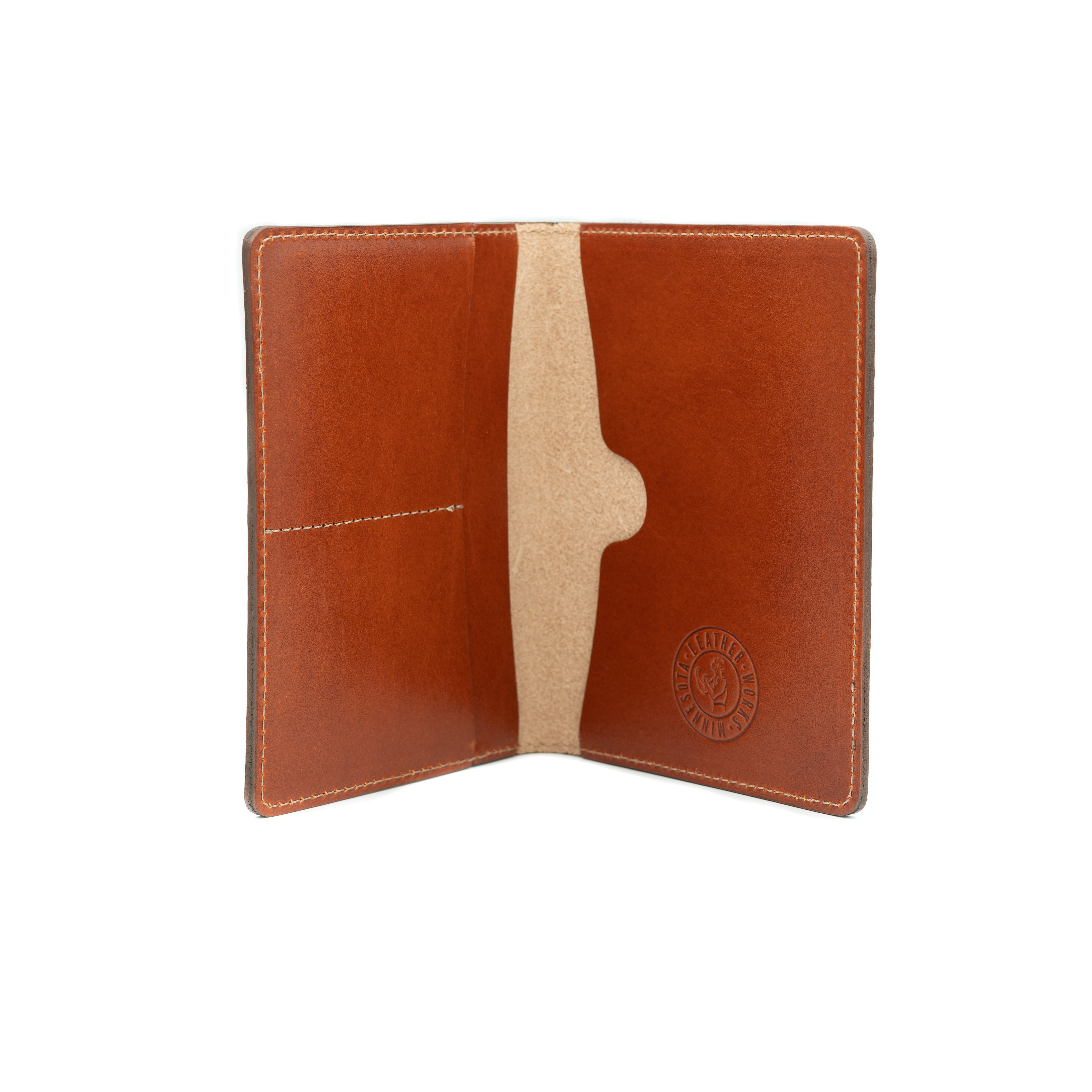 Navigator Note Wallet - Chestnut – Leather Works Minnesota